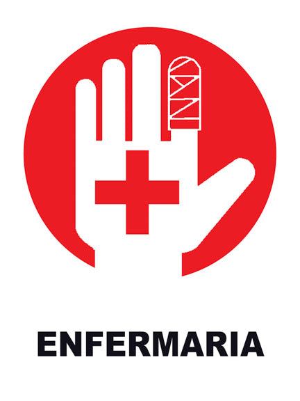 Sinal Da Enfermaria Do Hospital Acompanhamento Constante Para Garantir
