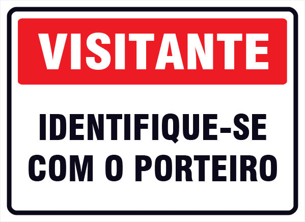Visitante - Identifique-se com o Porteiro